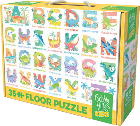 Dinosaur Alphabet (35 piece) Floor Puzzle – Cheatwell Games