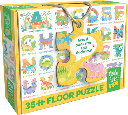 Dinosaur Alphabet (35 piece) Floor Puzzle – Cheatwell Games