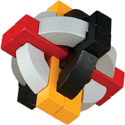 IQ Buster Wooden Puzzles (Colour) – Cheatwell Games