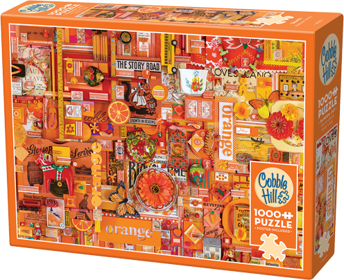 Orange (1000 pieces) – Cheatwell Games