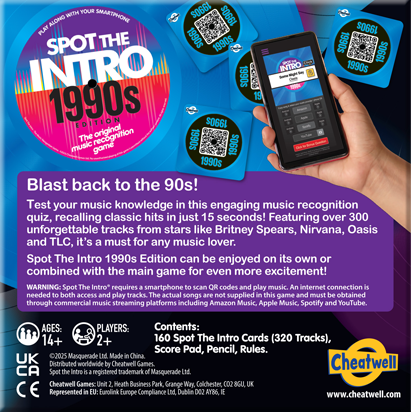 Spot The Intro 1990s Edition – Cheatwell Games